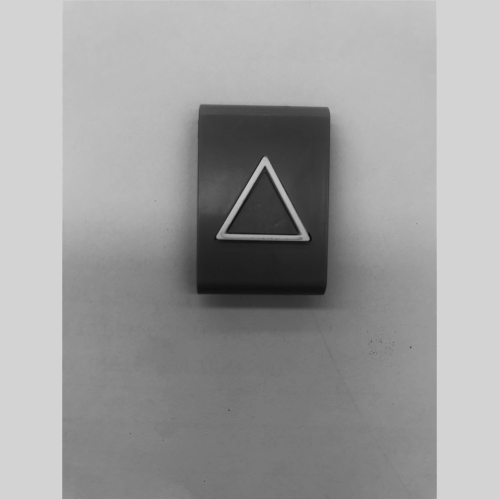 Gold push button plate | Telcal